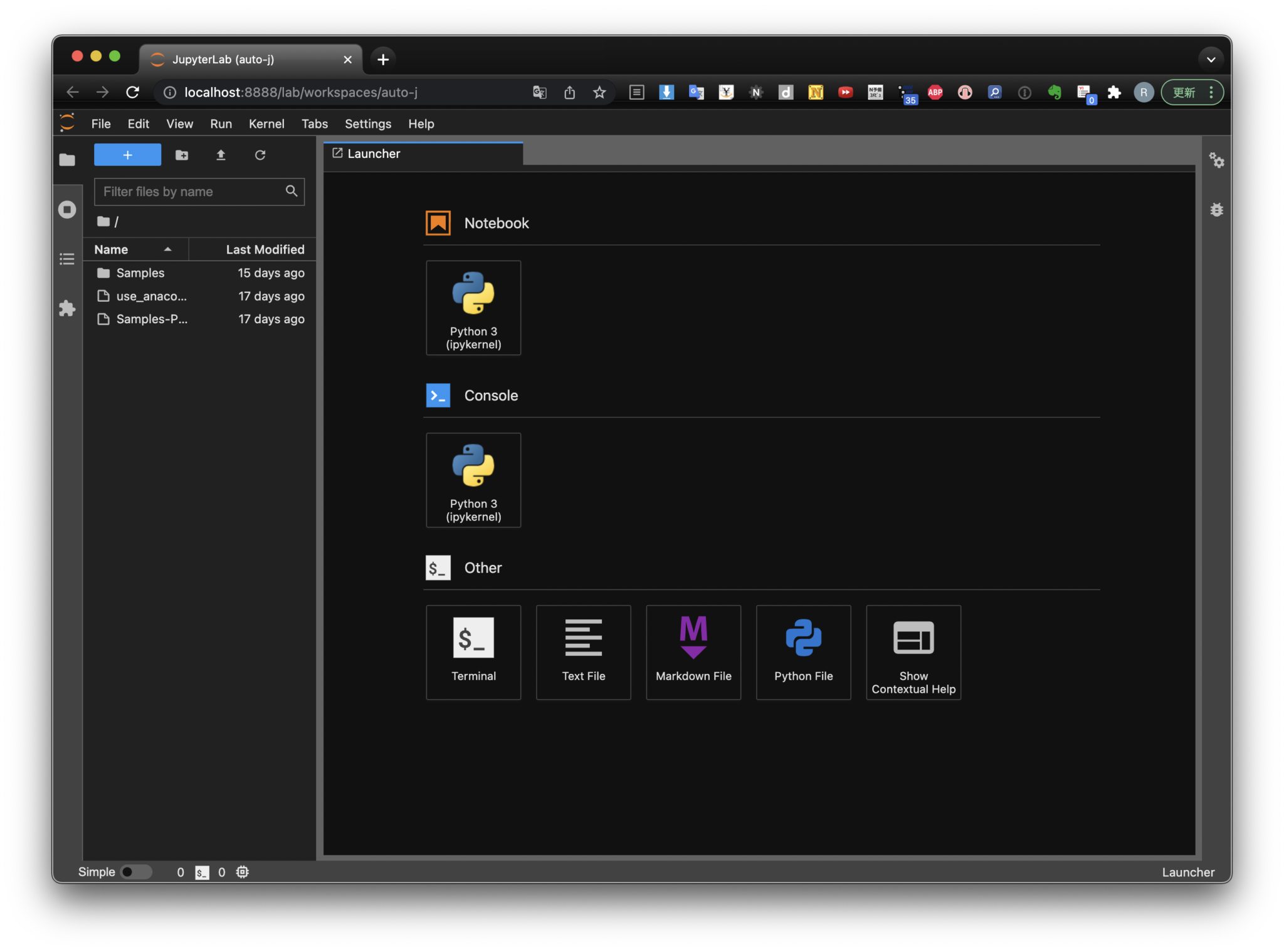 Anaconda環境にJupyterlabをインストールして使う - make it easy
